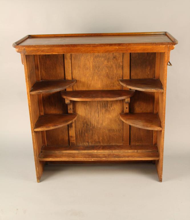 Monterey Period Bar with Intenoche Three-Panel Painting at 1stDibs