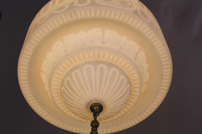 Antique Greek Revival Pendant Light at 1stDibs | greek revival lighting ...