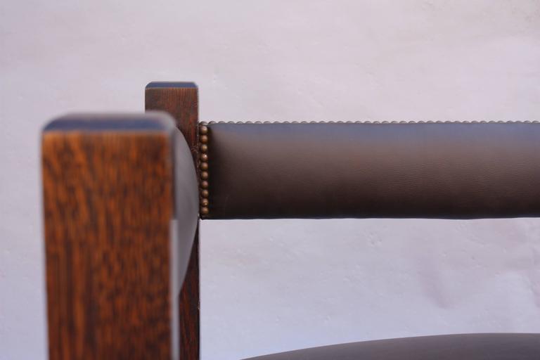 Antique Arts and Crafts Mission Cube Chair For Sale at 1stDibs | arts ...