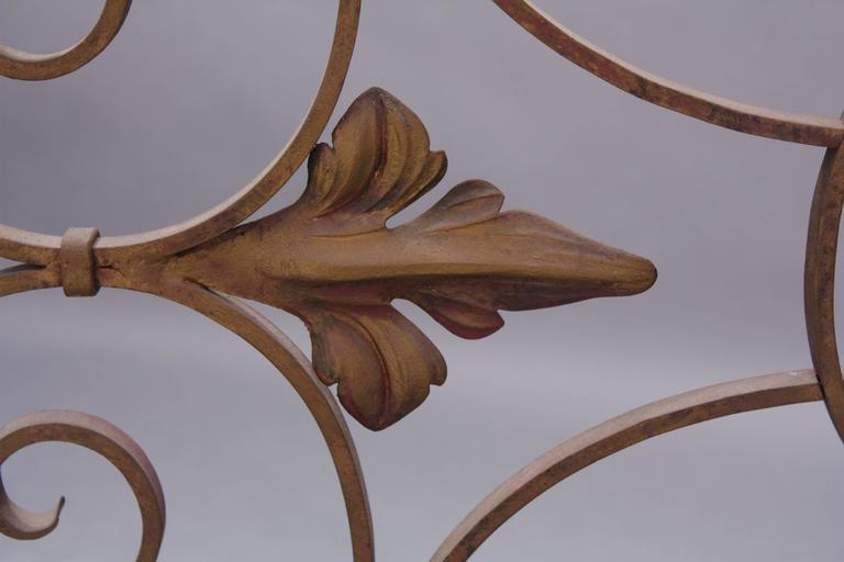 Long 1920s Iron Balcony Railing at 1stDibs