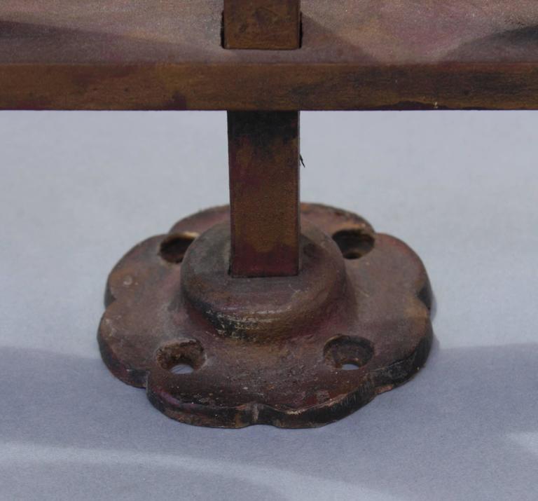 Long 1920s Iron Balcony Railing at 1stDibs