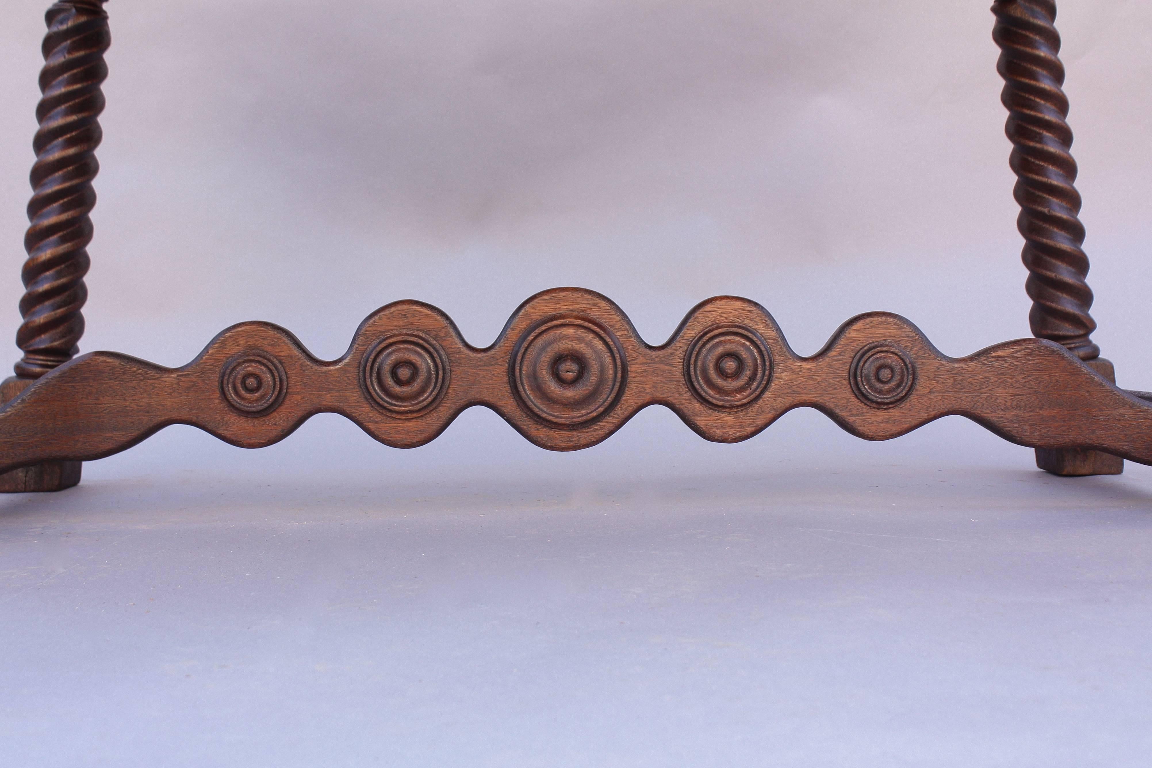 Antique 1920s Spanish Revival Table with Pull-Out Leaves at 1stDibs ...