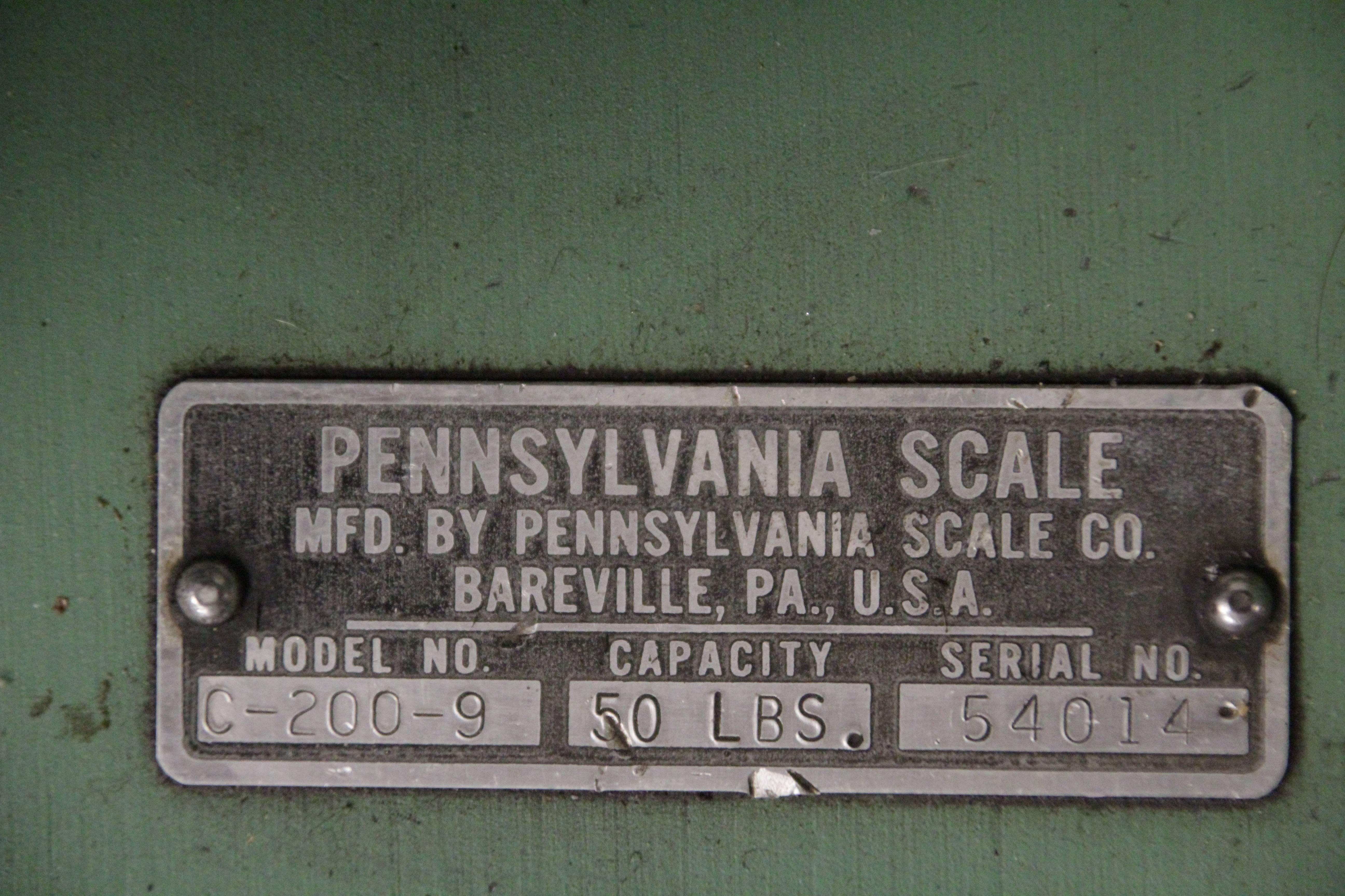 Vintage Industrial Pennsylvania Scale For Sale at 1stDibs | vintage ...