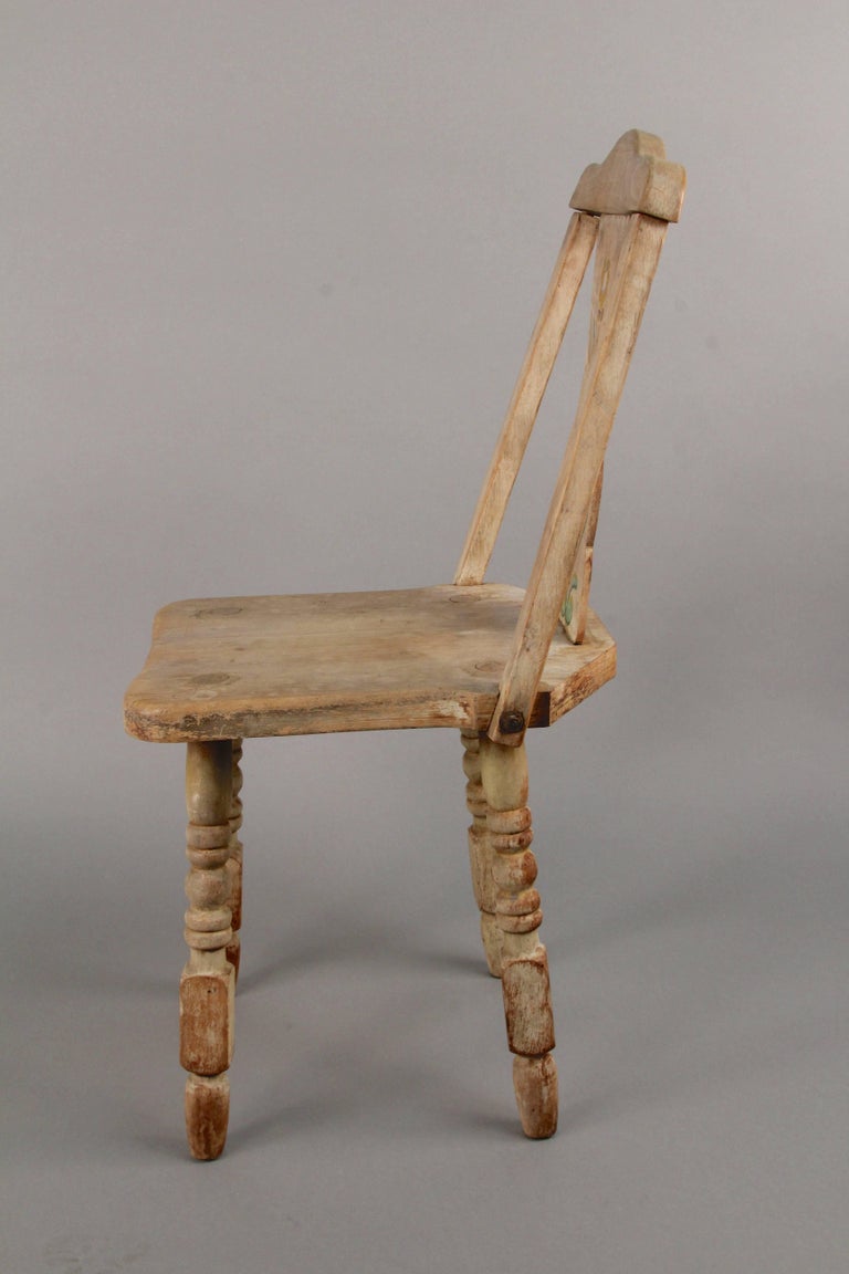 Antique Pair of Monterey Side Chairs, circa 1930s at 1stDibs