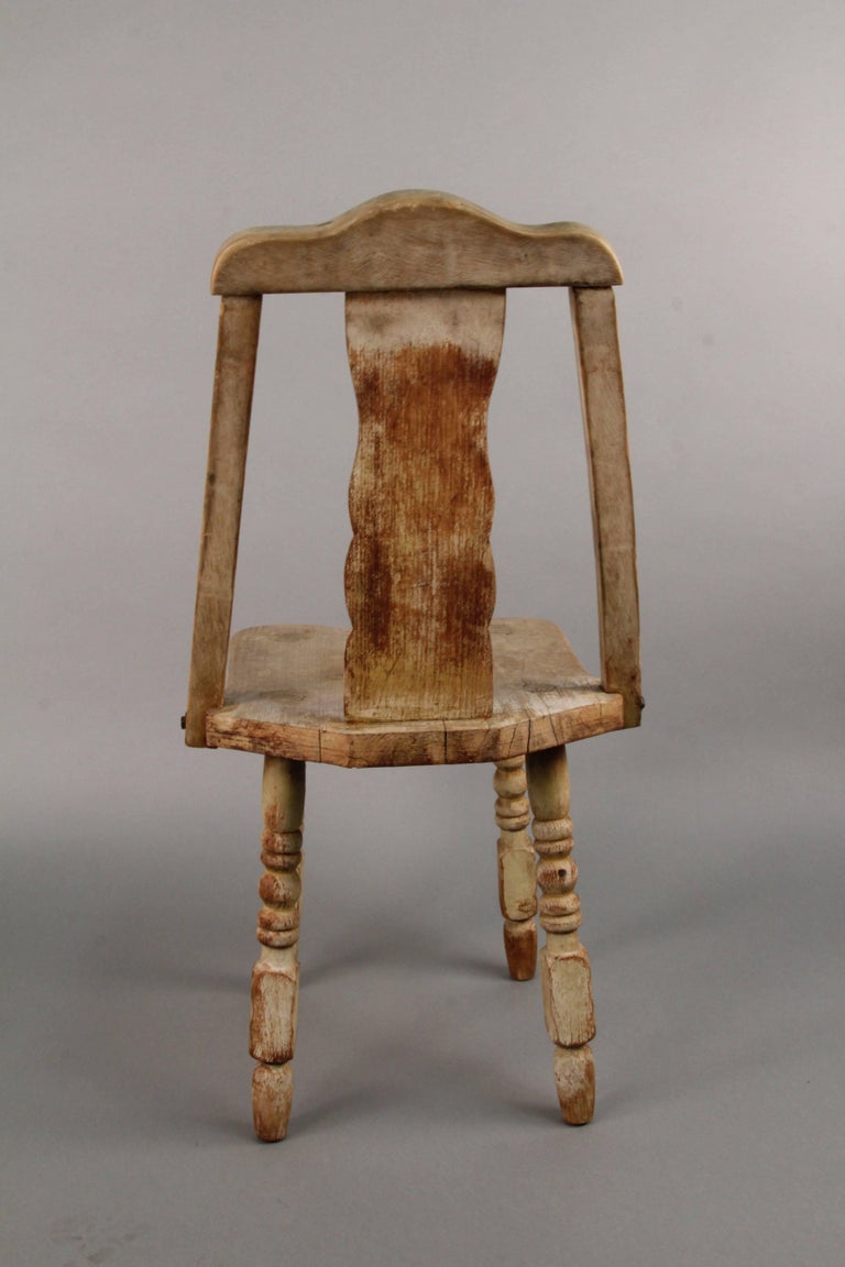 Antique Pair of Monterey Side Chairs, circa 1930s at 1stDibs