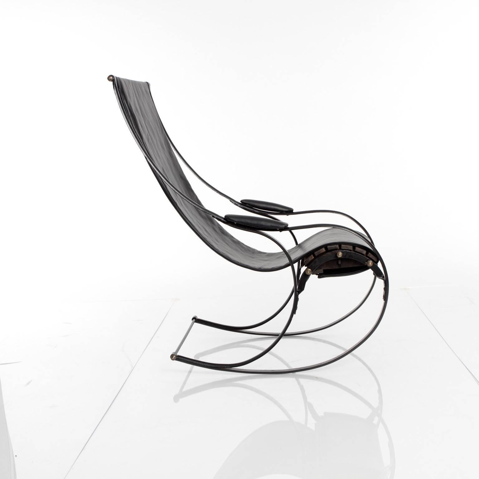 R.W. Winfield and Co. Steel Rocking Chair at 1stDibs | r w winfield ...