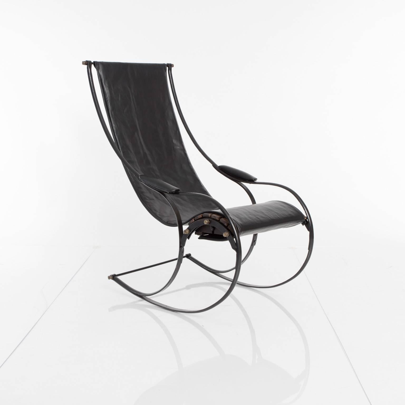 R.W. Winfield and Co. Steel Rocking Chair at 1stDibs | r w winfield ...