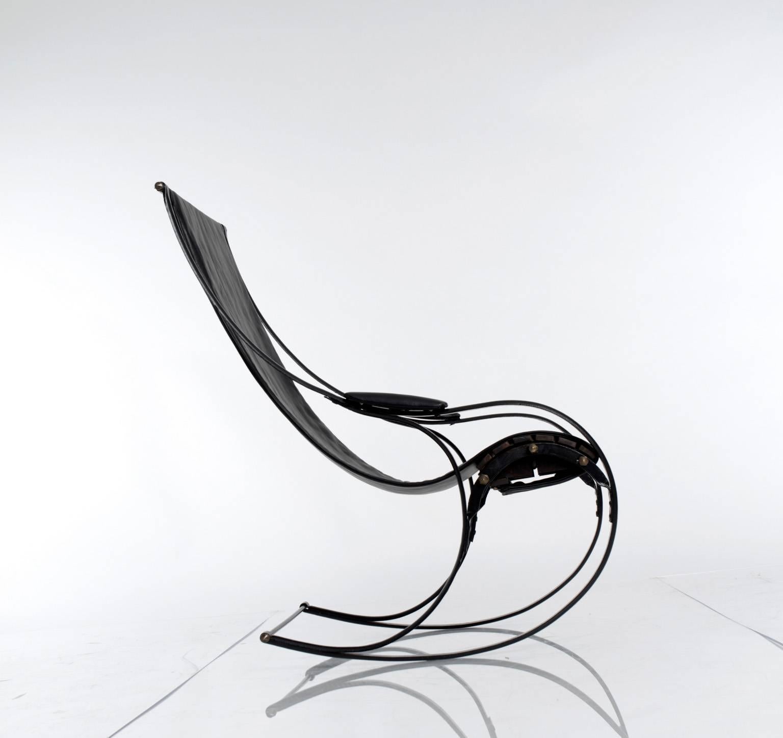 R.W. Winfield and Co. Steel Rocking Chair at 1stDibs | r w winfield ...