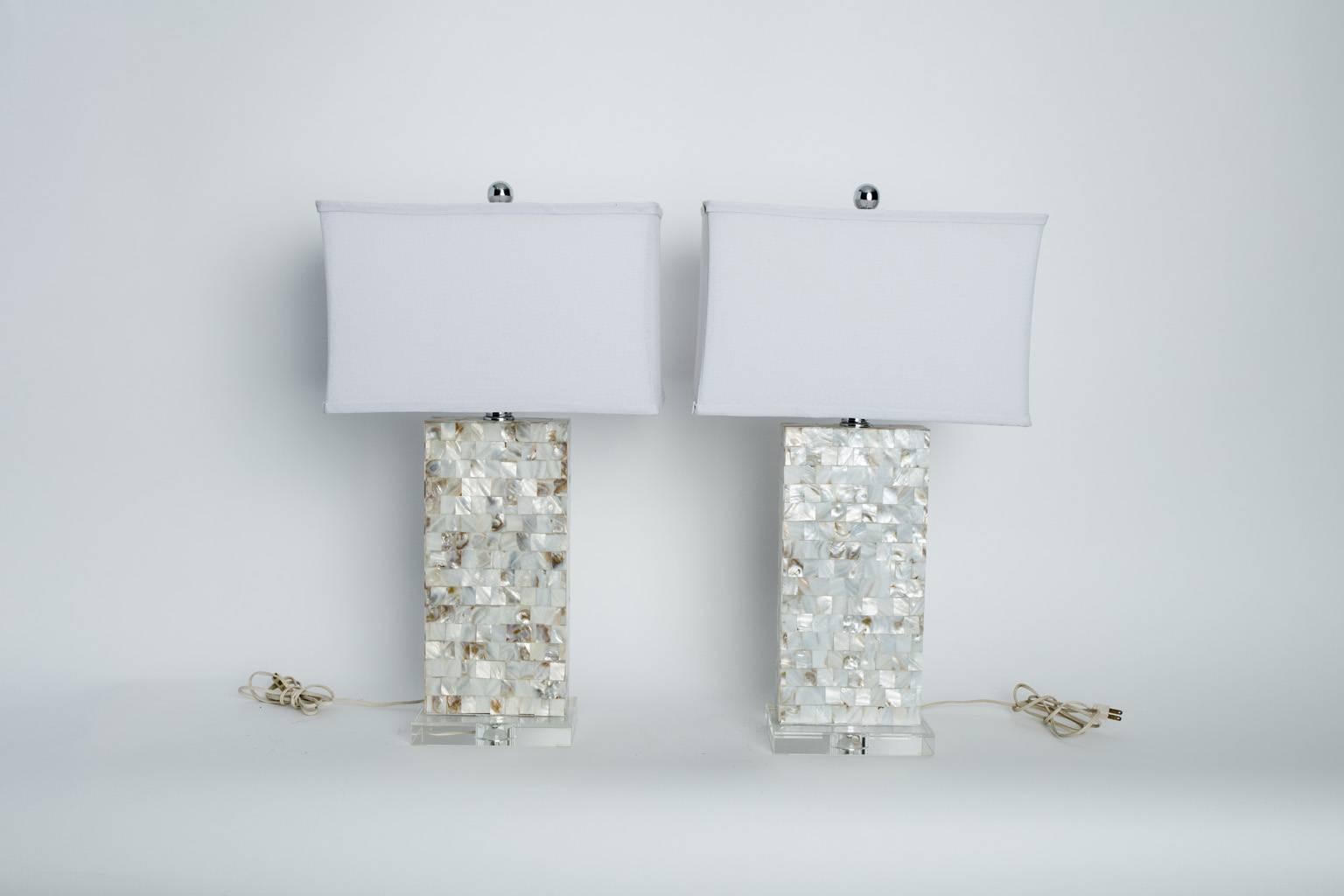 Mother-of-Pearl Lamps at 1stDibs