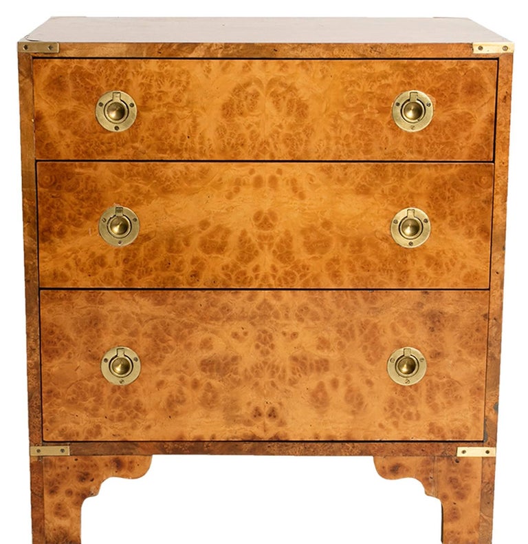 Burl Wood Chest of Drawers at 1stDibs | burlwood chest, burled wood ...