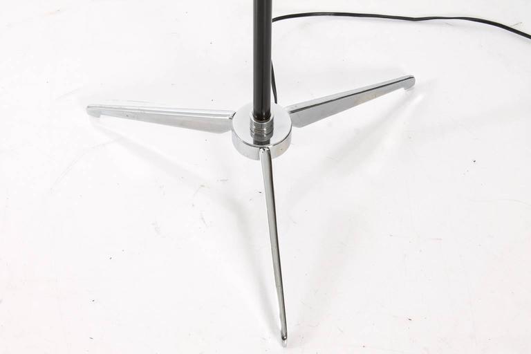 Chrome Floor Lamp at 1stDibs