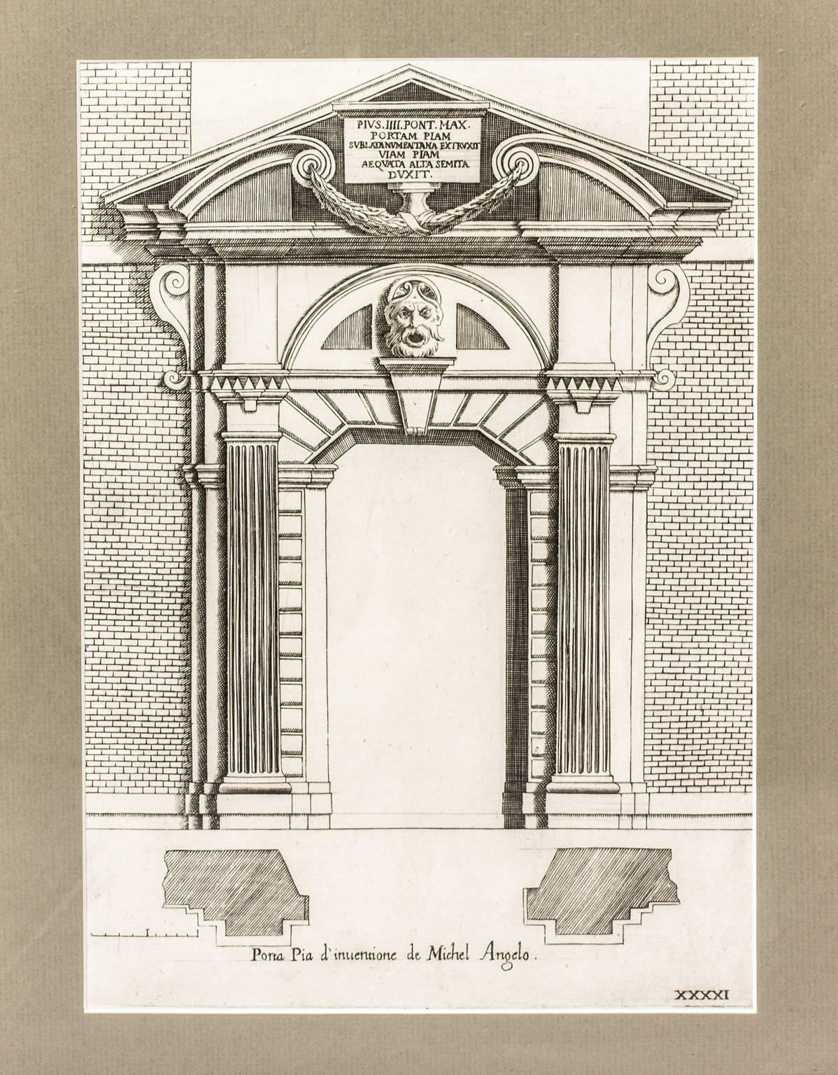 Framed Architectural Engravings For Sale at 1stDibs