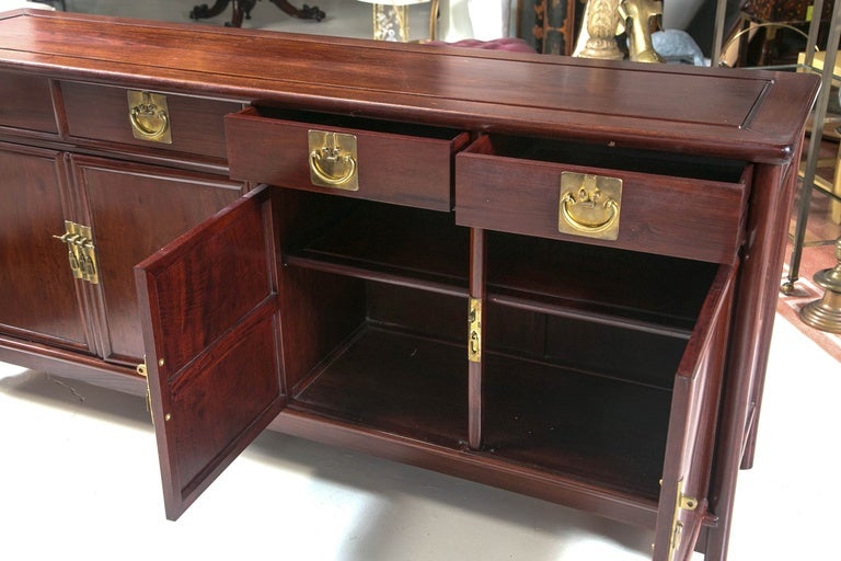 Asian Style Rosewood Sideboard at 1stDibs | asian inspired sideboard