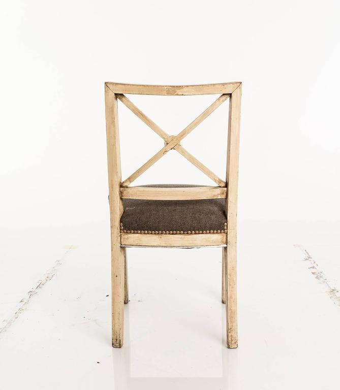 'x' Back Side Chairs For Sale at 1stDibs