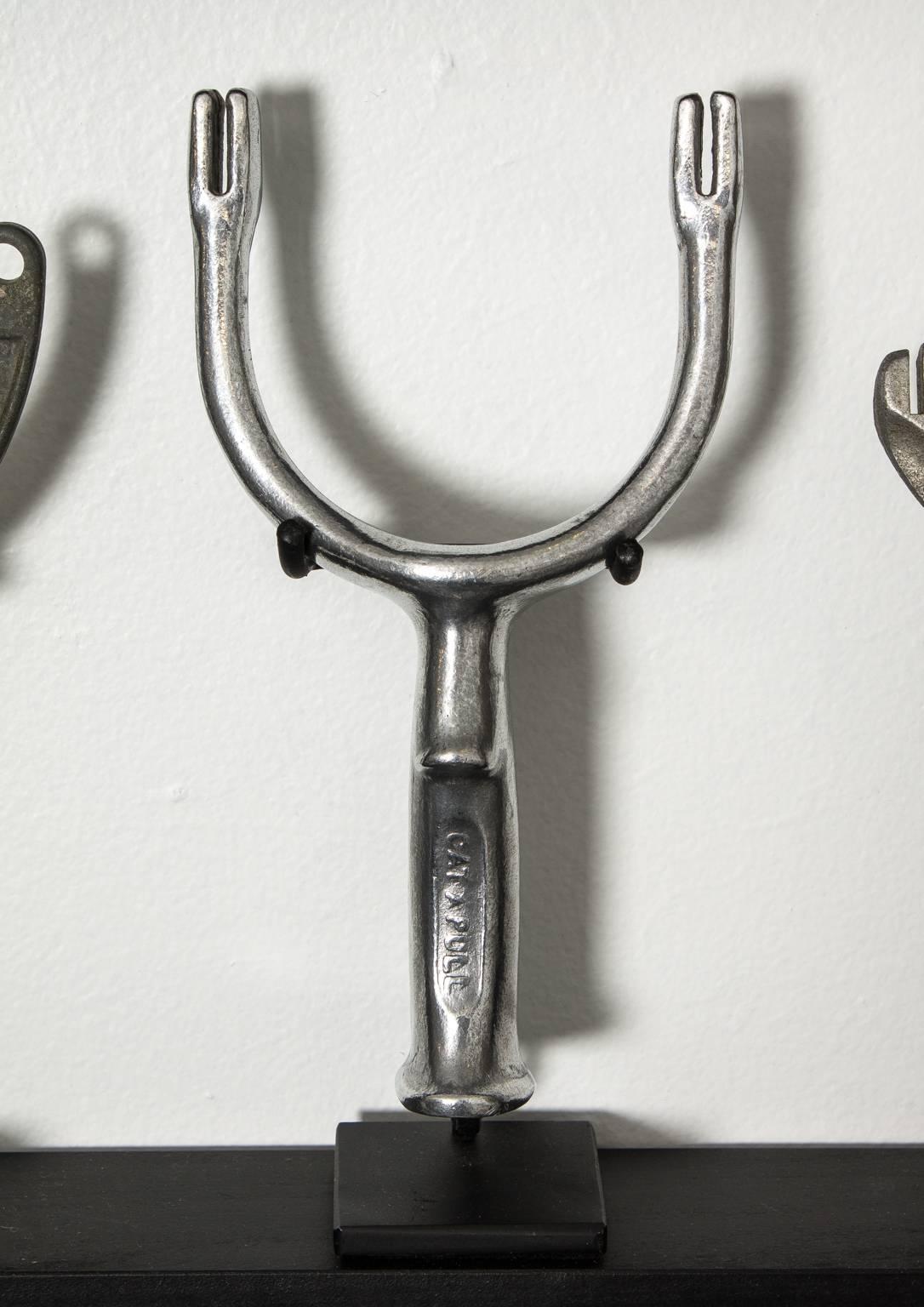 Antique Aluminum Slingshots at 1stDibs | antique slingshot, vintage ...