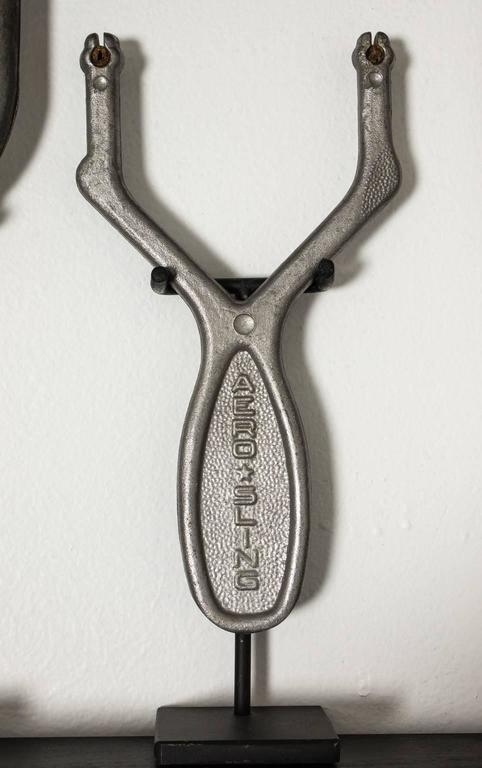 Antique Aluminum Slingshots at 1stDibs | antique slingshot, vintage ...