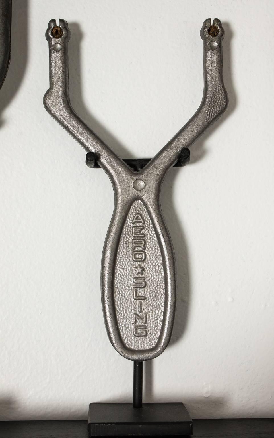 Antique Aluminum Slingshots at 1stDibs | antique slingshot, vintage ...