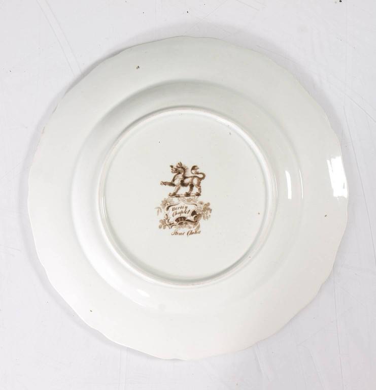 Nine-Piece Brown and White China at 1stDibs | brown and white china ...