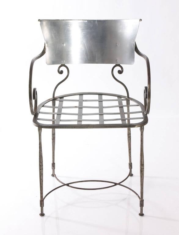 Vintage Metal Chairs at 1stDibs