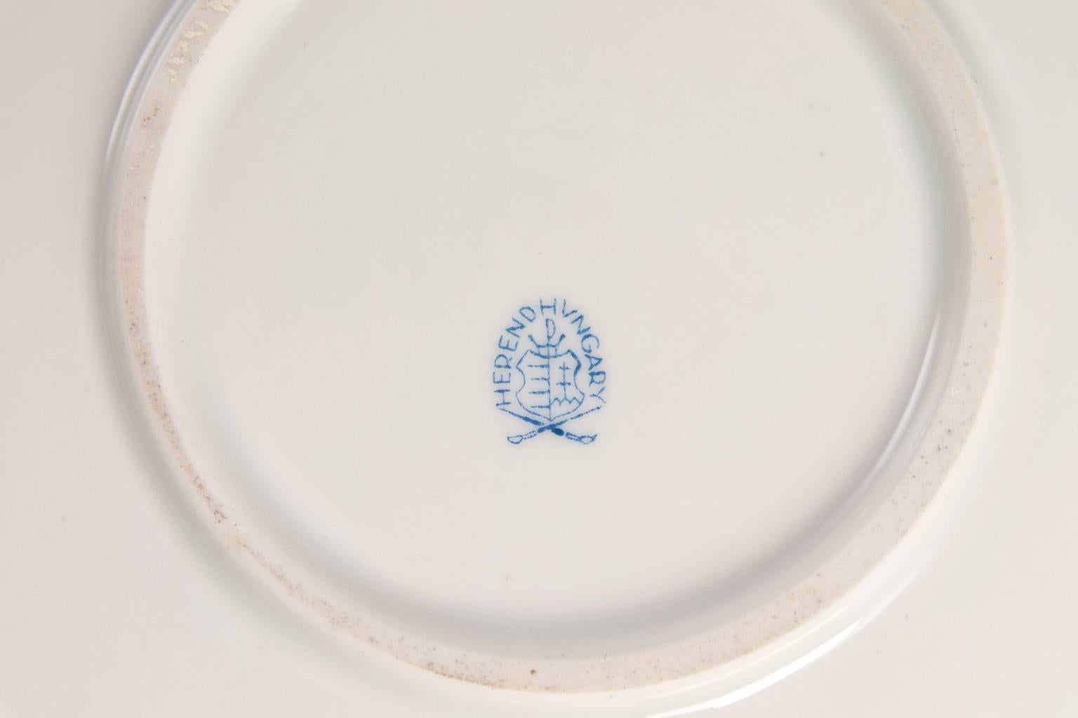 Herend "Rothschild Bird" Pattern Charger at 1stDibs | herend rothschild ...