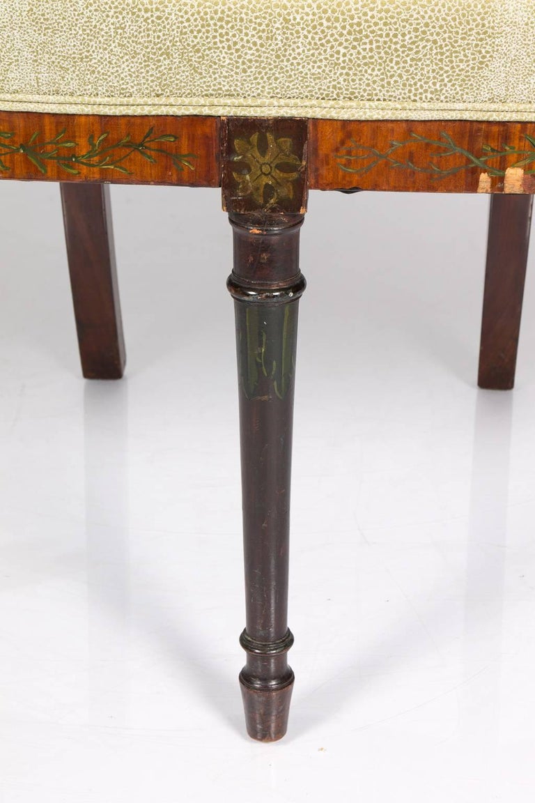 Adams Style Three-Seat Bench at 1stDibs