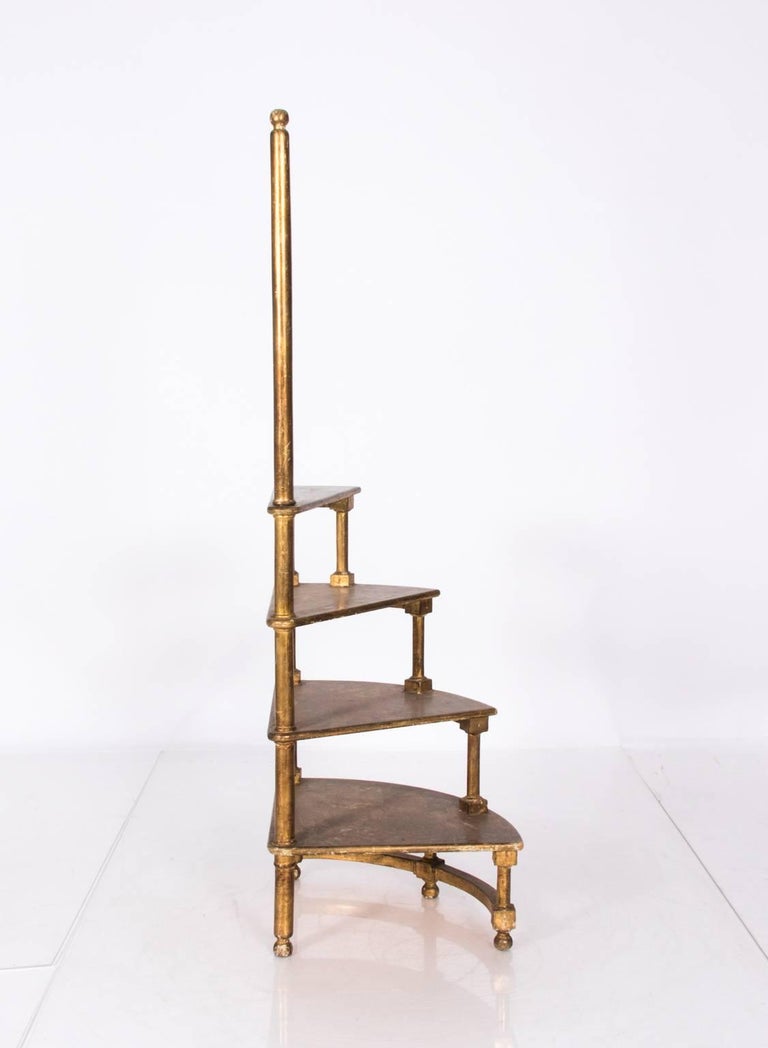 Curved Library Staircase at 1stDibs