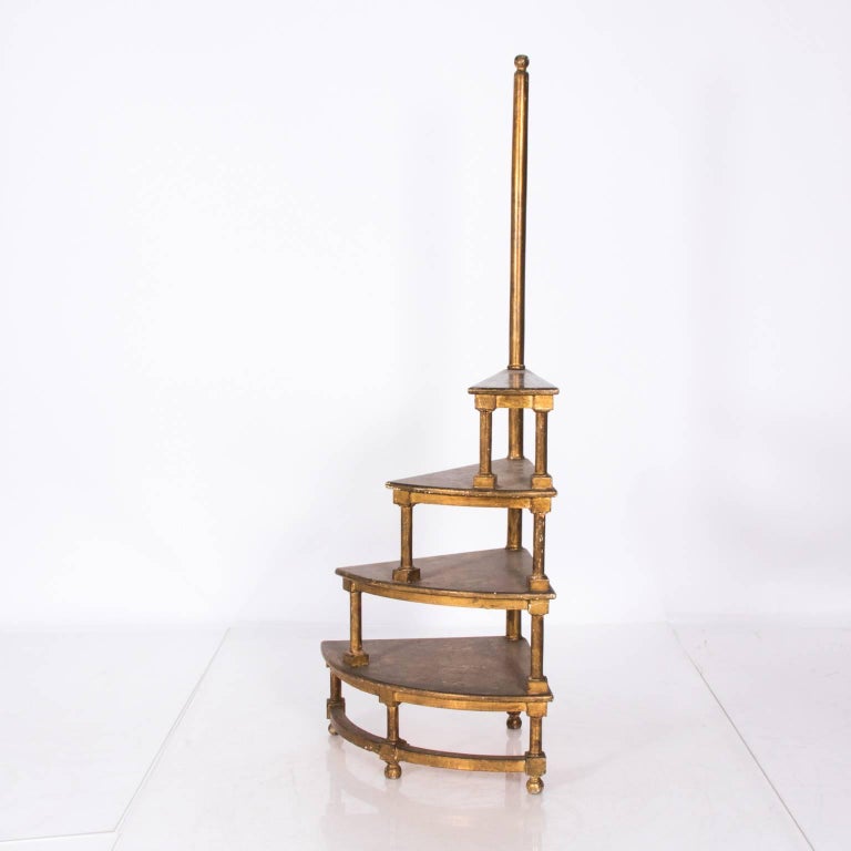 Curved Library Staircase at 1stDibs