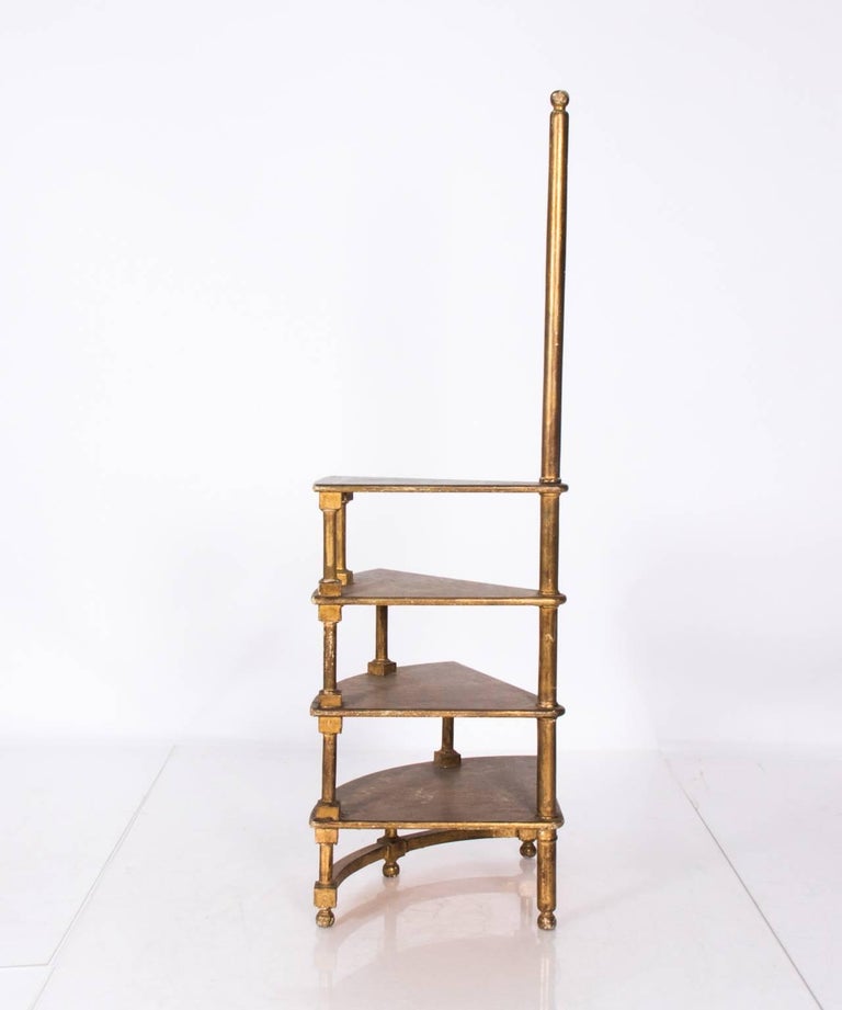 Curved Library Staircase at 1stDibs