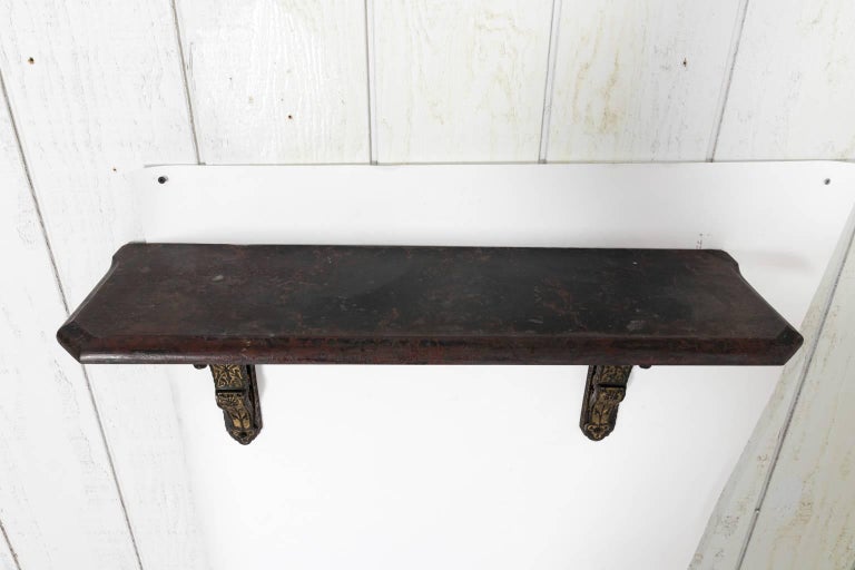 Faux Painted Slate Shelf For Sale at 1stDibs
