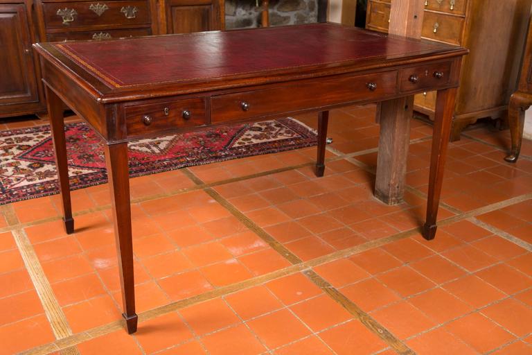 Mahogany Writing Table / Desk with Dual Slopes at 1stDibs
