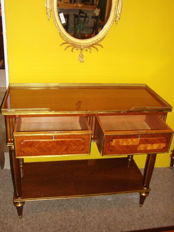 Pair of Russian Neoclassical Style Consoles Manner of Jansen at 1stDibs
