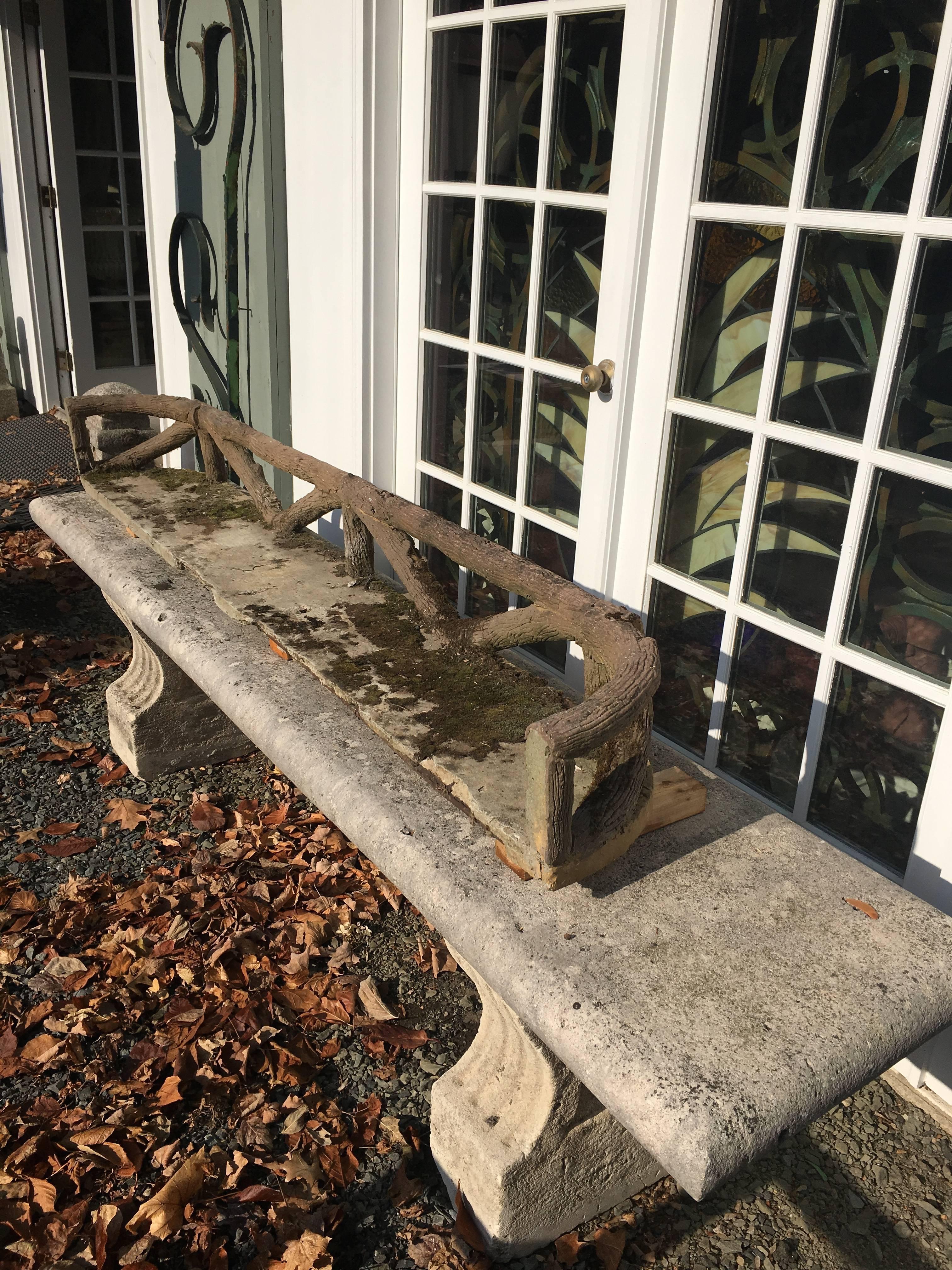 Rare French Faux Bois Window Balcony For Sale at 1stDibs | faux window ...