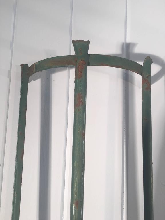 Pair of French Wrought Iron Two-Piece Tree Guards at 1stDibs