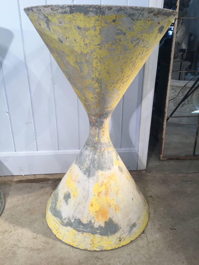 Enormous Hourglass "Diabolo" Planter by Willy Guhl and Anton Bee at 1stDibs