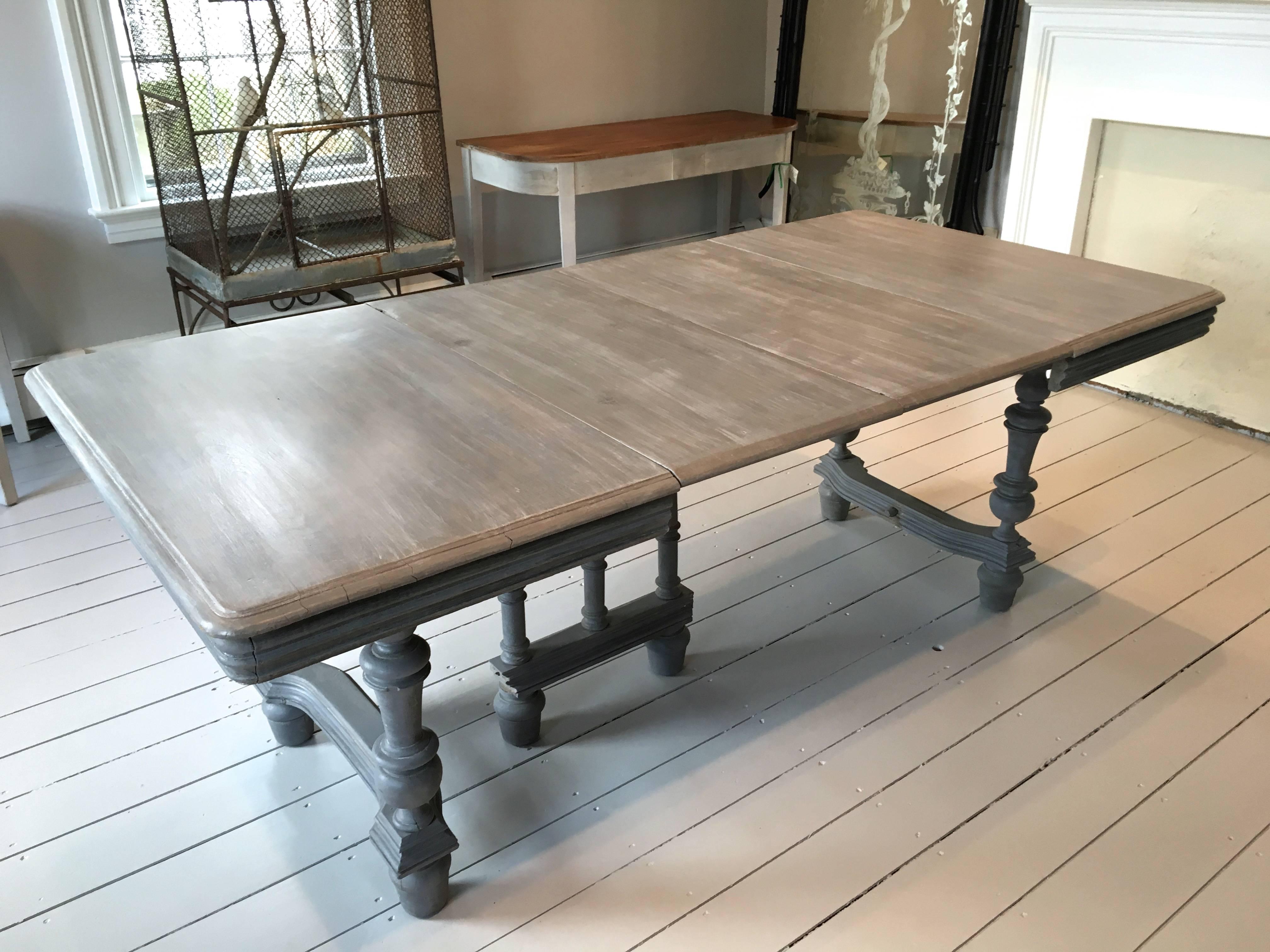 Extendable French Lime Wood Dining Table at 1stDibs | limewood ...