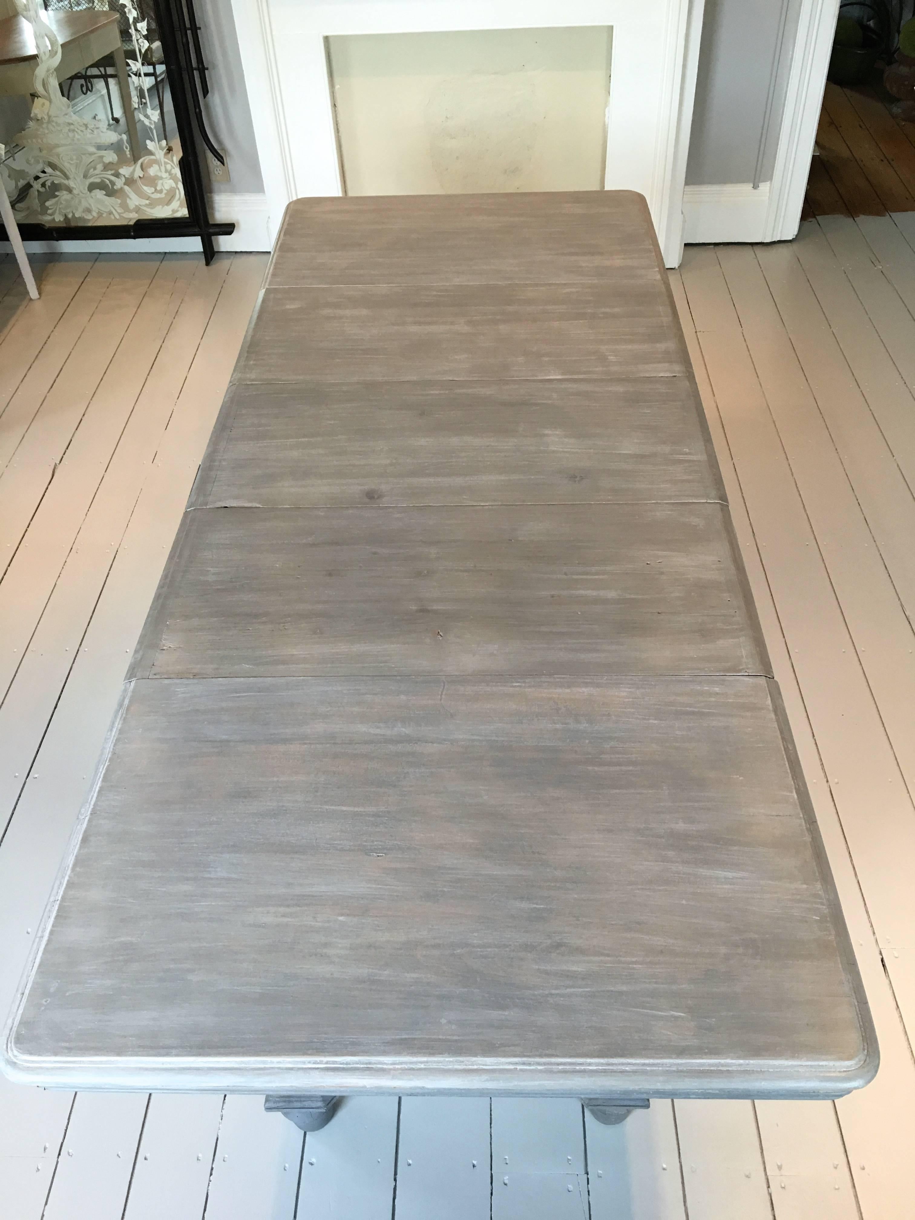 Extendable French Lime Wood Dining Table at 1stDibs | limewood ...