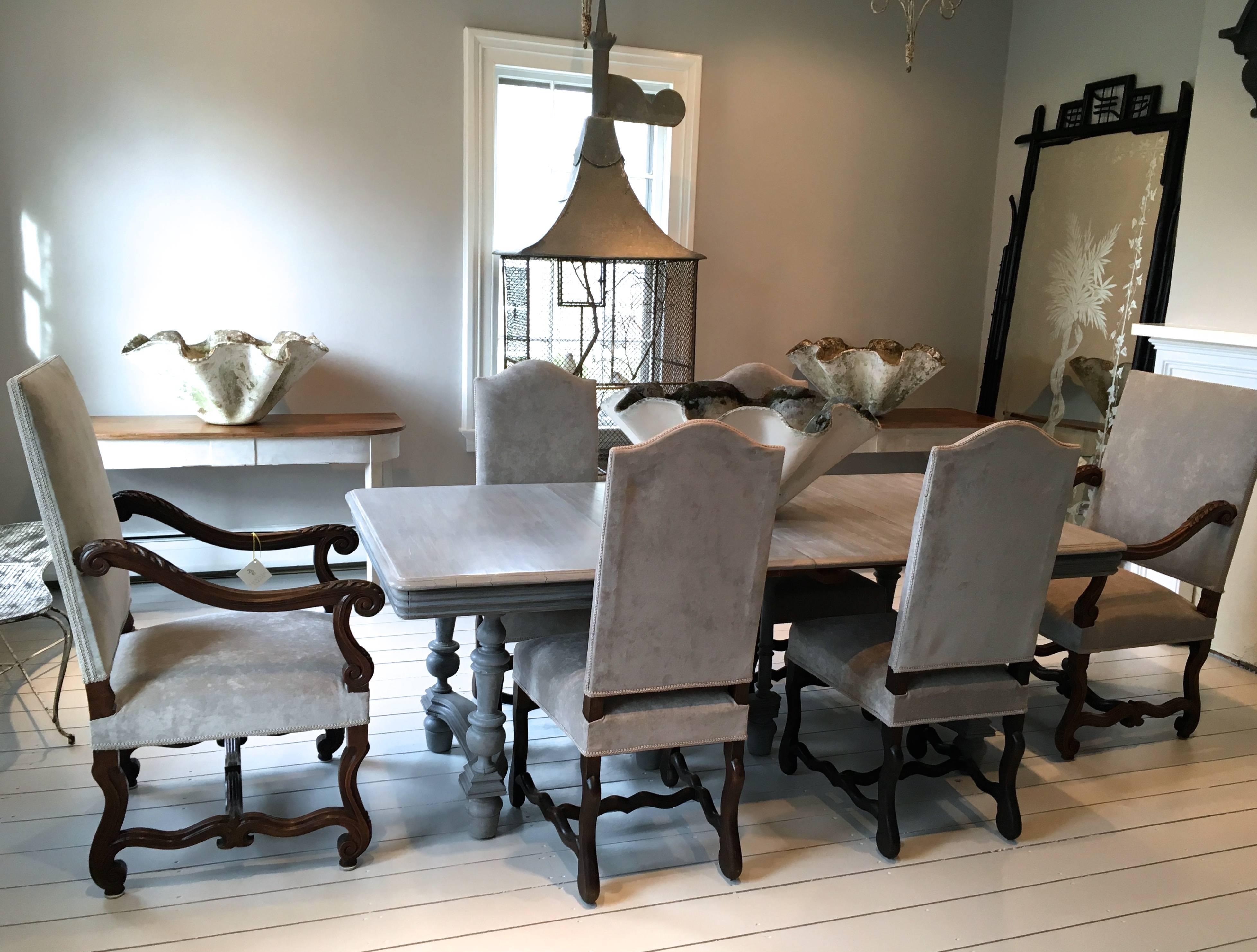 Extendable French Lime Wood Dining Table at 1stDibs | limewood ...