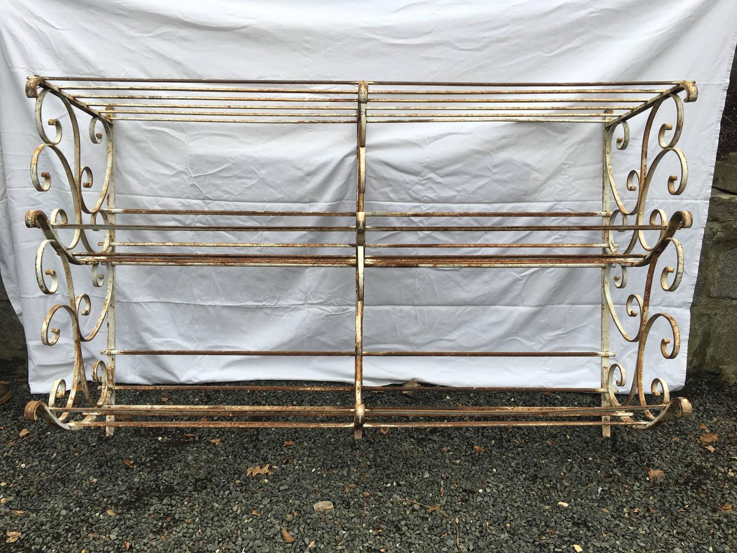 Large Wrought Iron Boulangerie Rack, French, circa 1900 For Sale at 1stdibs