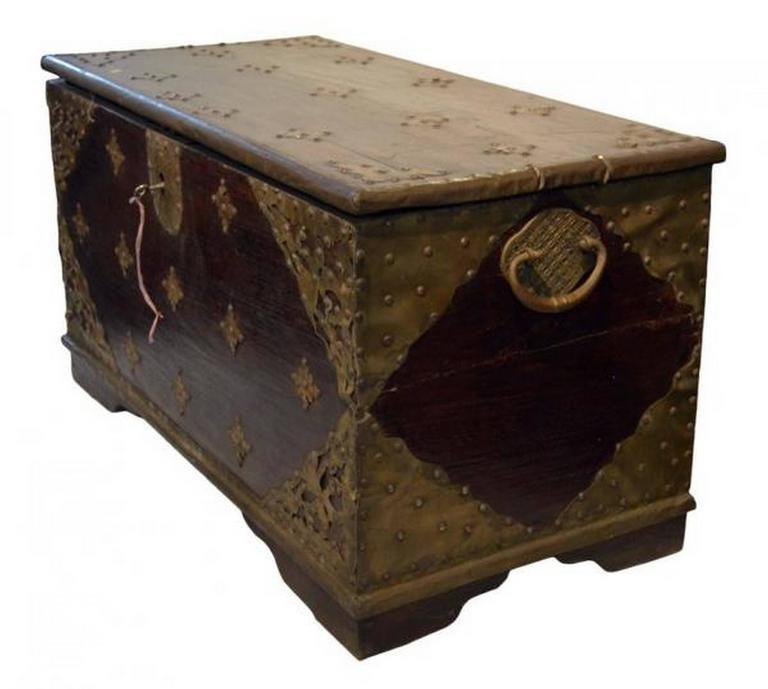 Antique Indonesian Madura Ornate Chest at 1stDibs | ornate trunk