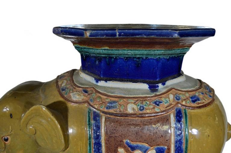 Antique Hand-Painted Annamese Ceramic Garden Stool from Viet Nam, 1900s ...