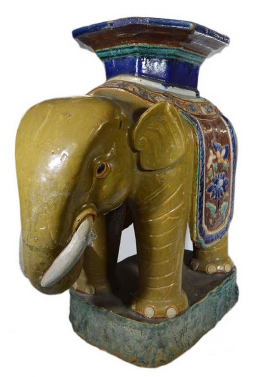 Antique Hand-Painted Annamese Ceramic Garden Stool from Viet Nam, 1900s ...