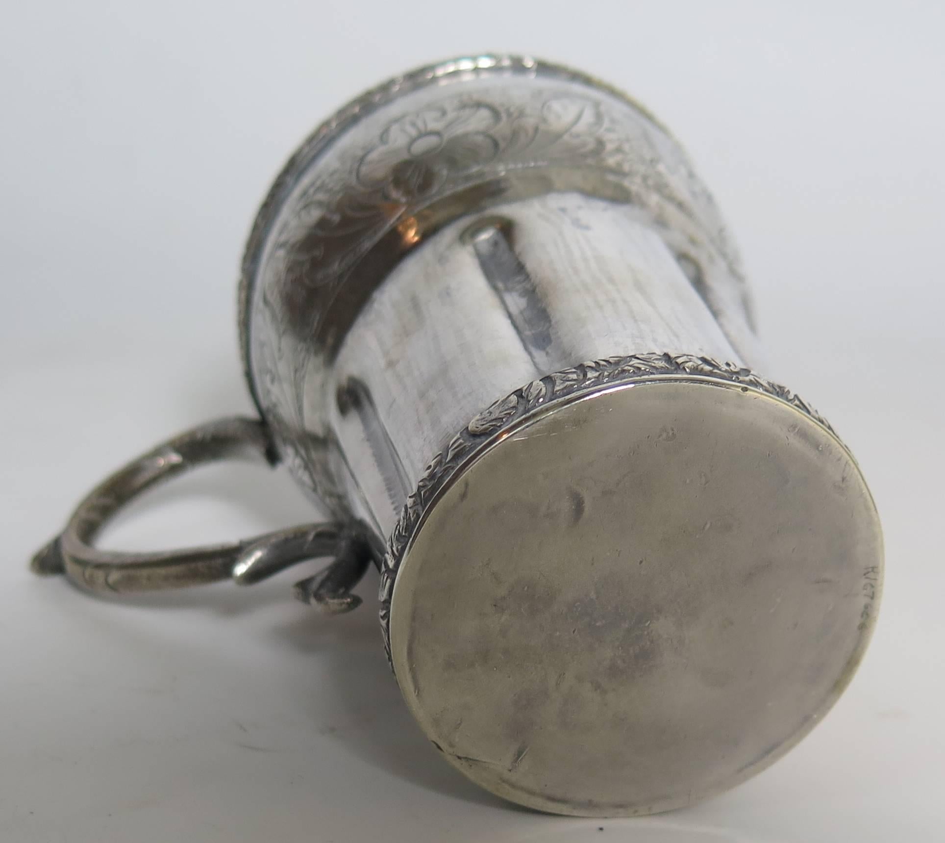 18th Century Spanish Colonial Silver Cup at 1stDibs