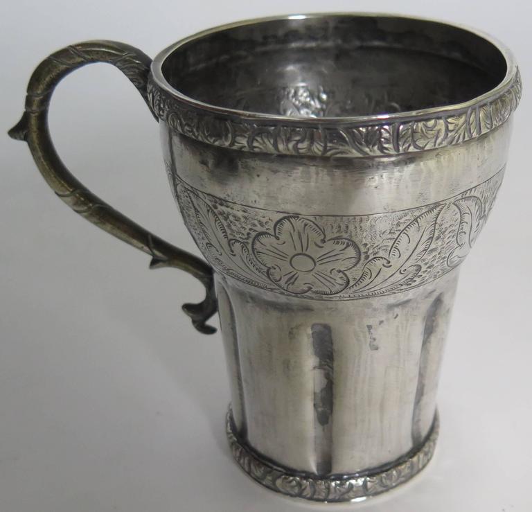 18th Century Spanish Colonial Silver Cup at 1stDibs