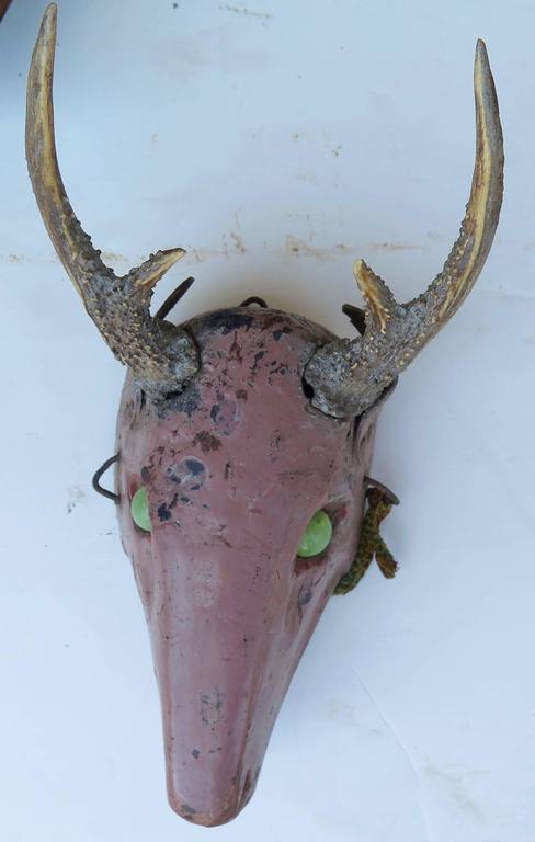 Excellent Collection of 14 Deer Masks from Guatemala at 1stDibs ...