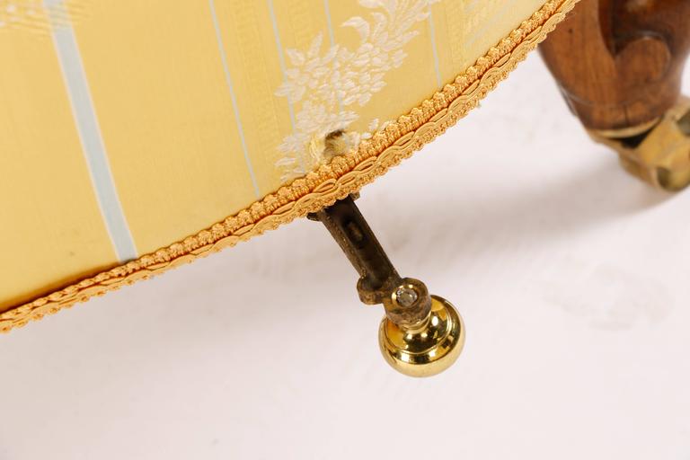 19th Century Upholstered Four-Part "Borne Settee" or Round Sofa at ...