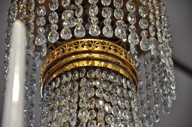 Early 19th Century German Gilt Bronze Neoclassical Chandelier, Werner ...
