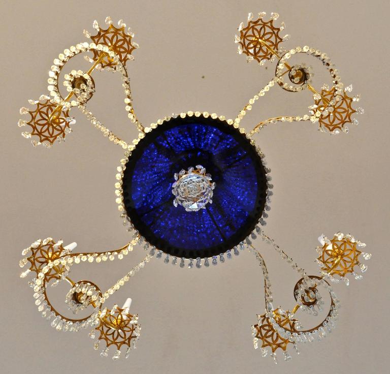 Early 19th Century German Gilt Bronze Neoclassical Chandelier, Werner ...