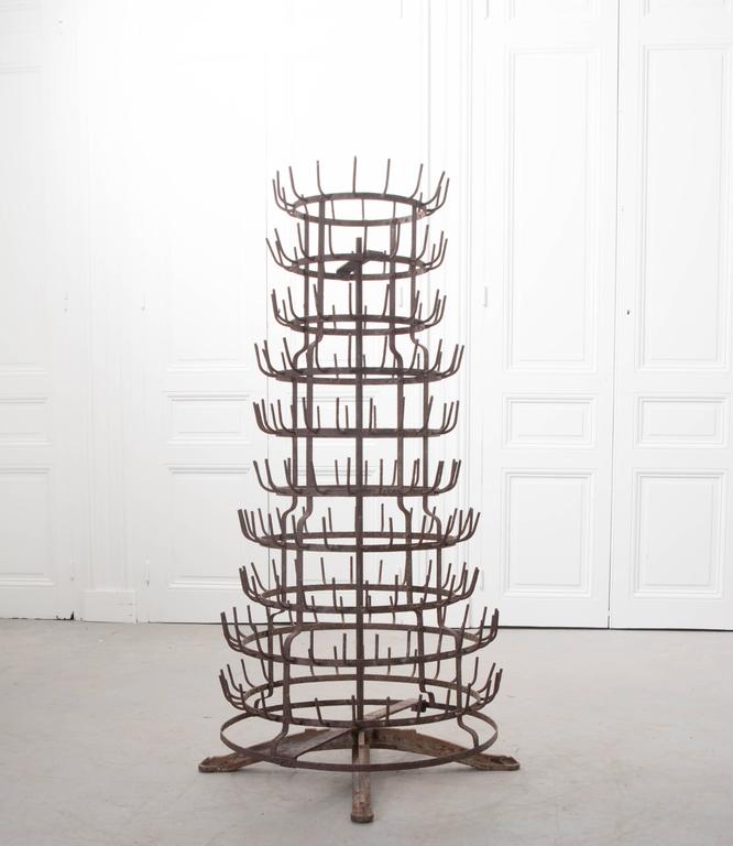 French Late 19th Century Tall Spinning Bottle Drying Rack at 1stDibs ...