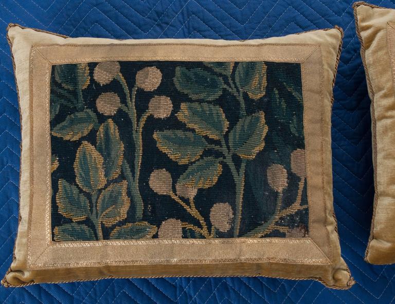 Antique Textile Pillows by B.Viz Designs at 1stDibs
