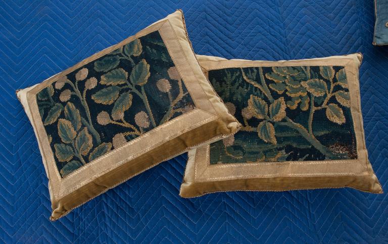 Antique Textile Pillows by B.Viz Designs at 1stDibs